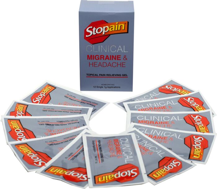 Migraine & Headache Stopain® Clinical Gel Box
